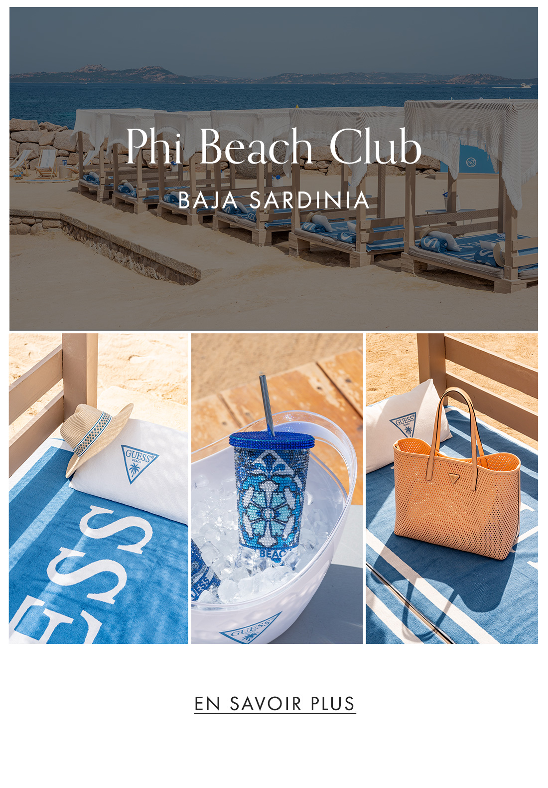 Bienvenue au GUESS Beach Club - GUESS